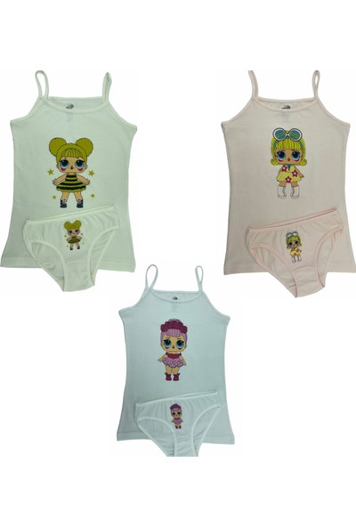 Belyy Socks Karakter Desen 3 Lü Kız Iç Çamaşırı Belyy Socks Karakter Desen 3 Lü Kız Iç Çamaşırı