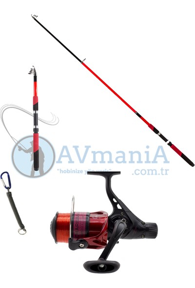 Remixon Yeni Sezon Hazır Olta Seti Red 240 Remixon Yeni Sezon Hazır Olta Seti Red 240