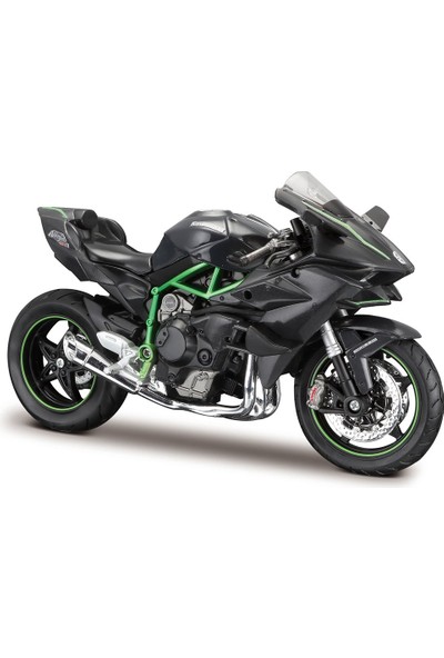 Maisto Kawasaki Ninja H2 R Model Motosiklet 1:12 Ölçek Maisto Kawasaki Ninja H2 R Model Motosiklet 1:12 Ölçek