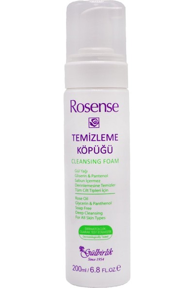 Rosense Temizleme Köpüğü 200 Ml Rosense Temizleme Köpüğü 200 Ml