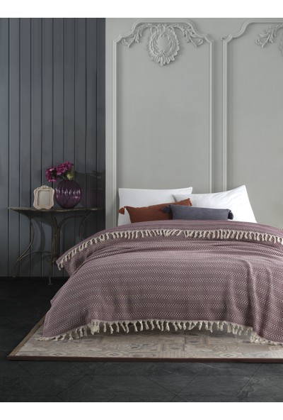 Lux Touch | Azure Mürdüm Tek Kişilik Pike | 145X200 cm | Yatak Örtüsü | Koltuk Örtüsü | Pamuklu Lux Touch | Azure Mürdüm Tek Kişilik Pike | 145X200 cm | Yatak Örtüsü | Koltuk Örtüsü | Pamuklu