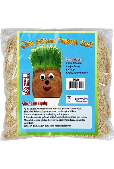 Emin İş Eğitimi Çim Adam Yapım Seti
