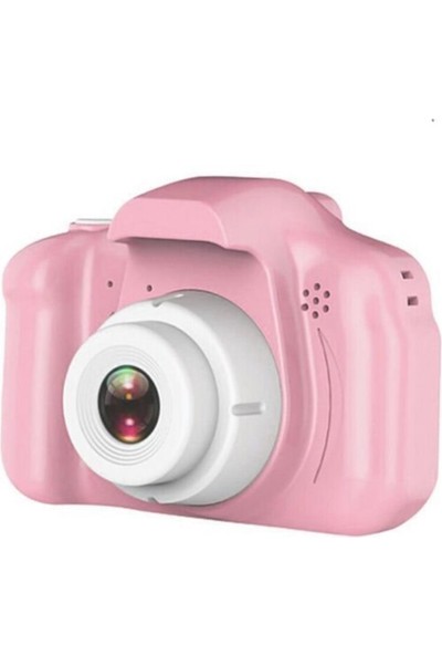 DEİLMİ Hd Çocuklar İçin Mini Dijital Fotoğraf Makinesi 1080P Açık Pembe DEİLMİ Hd Çocuklar İçin Mini Dijital Fotoğraf Makinesi 1080P Açık Pembe