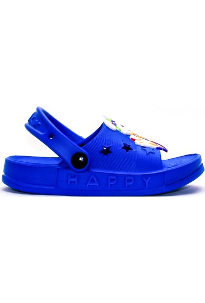 Calx Lacivert Açık Erkek Çocuk Terlik