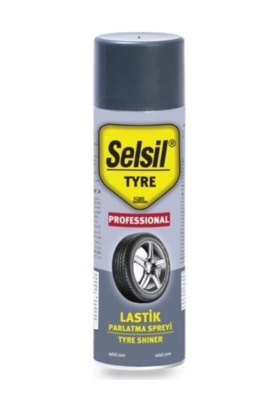 Selsil Lastik Parlatıcı Sprey 500 ml Selsil Lastik Parlatıcı Sprey 500 ml