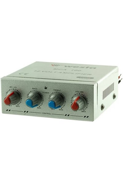 Westa Pazarcı Anfisi 150 Watt 12 V Mikrofon Girişli Westa Mca 100 Westa Pazarcı Anfisi 150 Watt 12 V Mikrofon Girişli Westa Mca 100