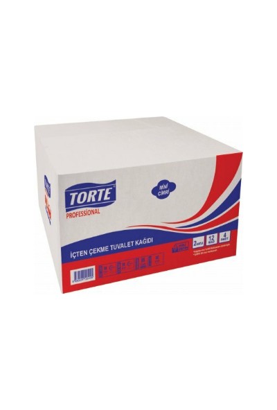 Torte Içten Çekmeli Cimri Tuvalet Kağıdı 90 Metre 12 Rulo Torte Içten Çekmeli Cimri Tuvalet Kağıdı 90 Metre 12 Rulo
