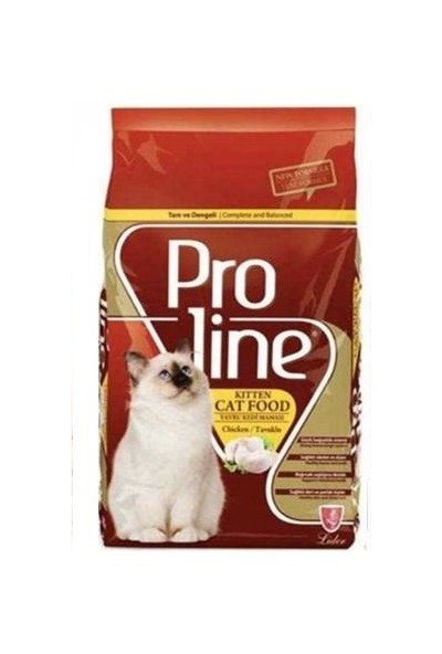 Proline Kitten Tavuklu Yavru Kedi Maması 1,5 kg x 3 Proline Kitten Tavuklu Yavru Kedi Maması 1,5 kg x 3