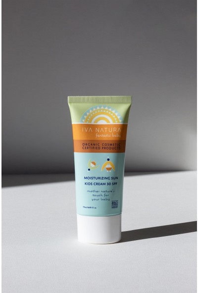 Iva Natura Organik Nemlendirici ve Koruyucu 30 SPF Çocuk Güneş Kremi 75 ML