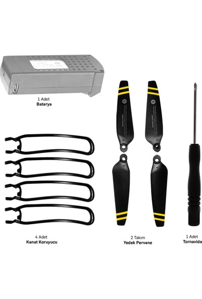 Corby CDA017 Drone Aksesuarı Paketi CX017 Corby CDA017 Drone Aksesuarı Paketi CX017