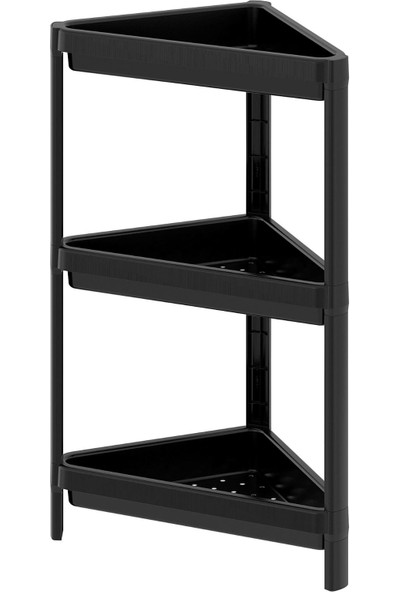 Dnztrend Vesken Üçgen Raf Ünitesi 3 Katlı Köşe Banyo Rafı Düzenleyici Organizer Dnztrend Vesken Üçgen Raf Ünitesi 3 Katlı Köşe Banyo Rafı Düzenleyici Organizer