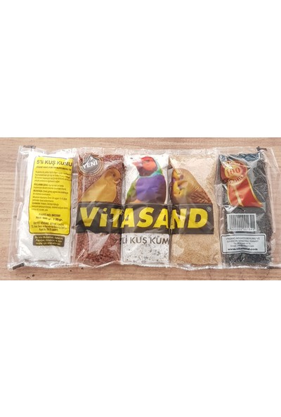 Vitasand 5'li Mix Kuş Kumu 500 gr