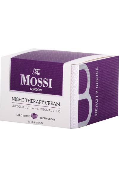 The Mossi London Night Therapy Cream Liposomal Vit. A + Liposomal Vit. C 50 Ml The Mossi London Night Therapy Cream Liposomal Vit. A + Liposomal Vit. C 50 Ml