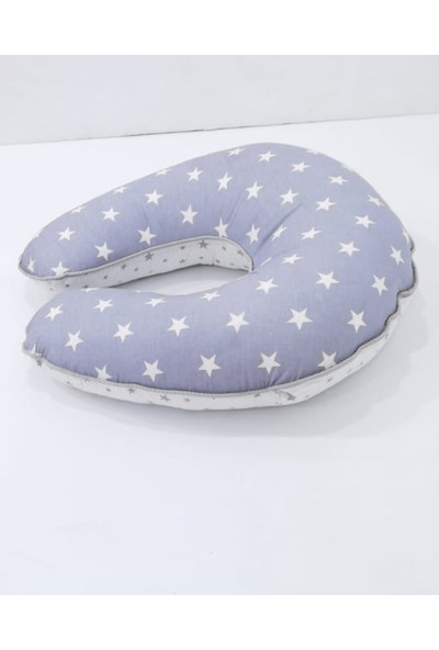 Mordesign Yıldız Emzirme Yastığı Gri
