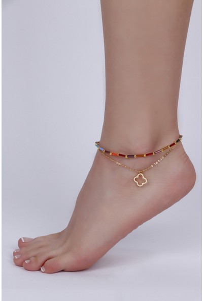 Sortie Accessories Çiçek Figürlü Halhal 013