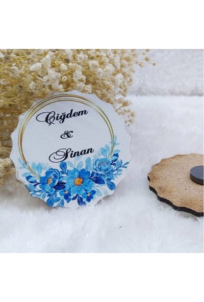 Hayaller Dükkanı 30 Adet Buzdolabı Nişan Magnet Hayaller Dükkanı 30 Adet Buzdolabı Nişan Magnet