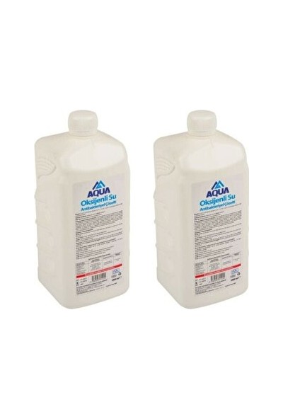 Aqua Oksijenli Su 1 Lt x 2 Adet