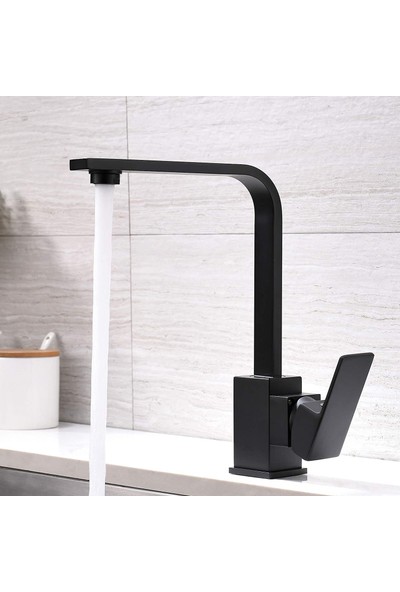 Sardıcı Kare Siyah Mutfak Bataryası