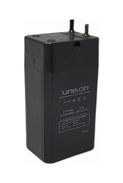 Unison 4V 0.4AH Akü 20X26X48MM