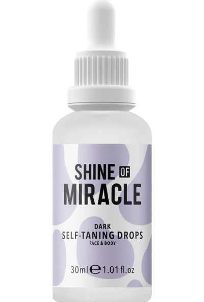 Shine of Miracle Dark Self-tanning Drops ( Güneşsiz Kendinden Bronzlaştırıcı ) SOM3 Shine of Miracle Dark Self-tanning Drops ( Güneşsiz Kendinden Bronzlaştırıcı ) SOM3