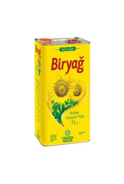 Biryağ Ayçiçekyağı 5 Lt x 4