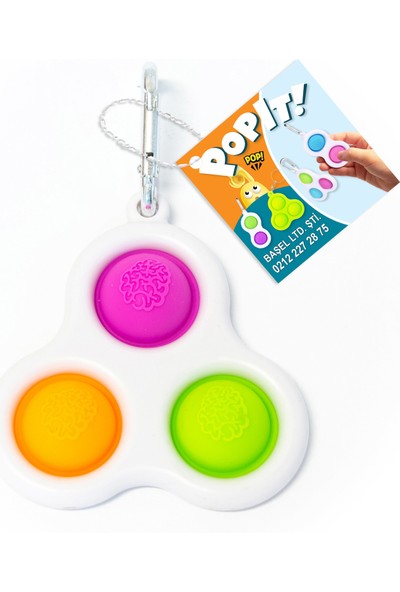 Popit Push Bubble Pop It Duyusal Oyuncak Özel Stres Anahtarlık 6219 Popit Push Bubble Pop It Duyusal Oyuncak Özel Stres Anahtarlık 6219