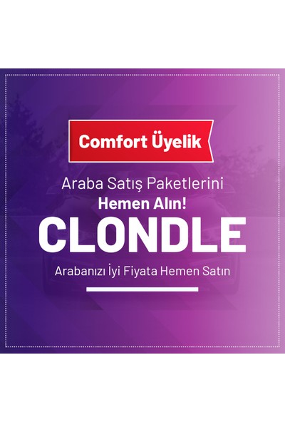 Clondle Araba Satış Comfort Üyelik Paketi