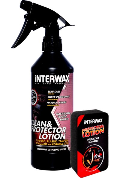 Interwax Torpido Temizleme Ve Koruma Sütü 500 ML + Uygulama Süngeri Interwax Torpido Temizleme Ve Koruma Sütü 500 ML + Uygulama Süngeri