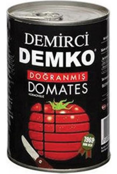 Demko Doğranmış Domates 5 kg ( 1 Koli ) Koli Içi 6'lı