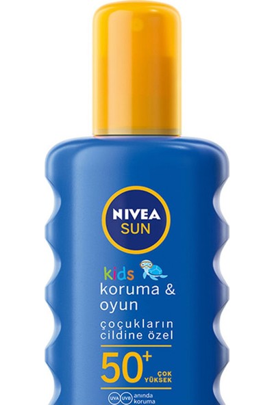Nivea Sun Kids Nemlendirici Güneş Spreyi SPF50+ Nivea Sun Kids Nemlendirici Güneş Spreyi SPF50+