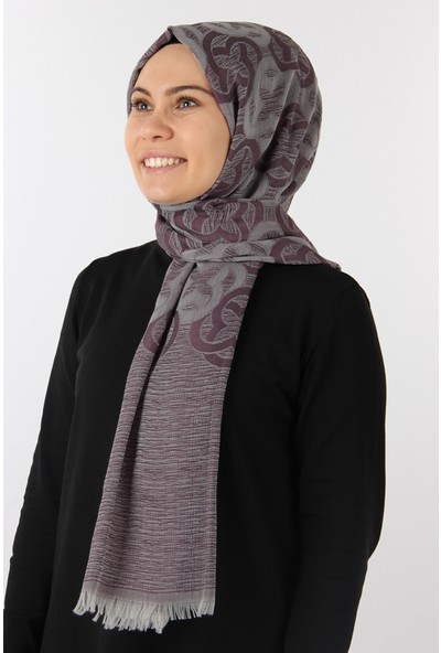 Aker Mor Aker 2020500 Antik Monogram Şal 992 Aker Mor Aker 2020500 Antik Monogram Şal 992