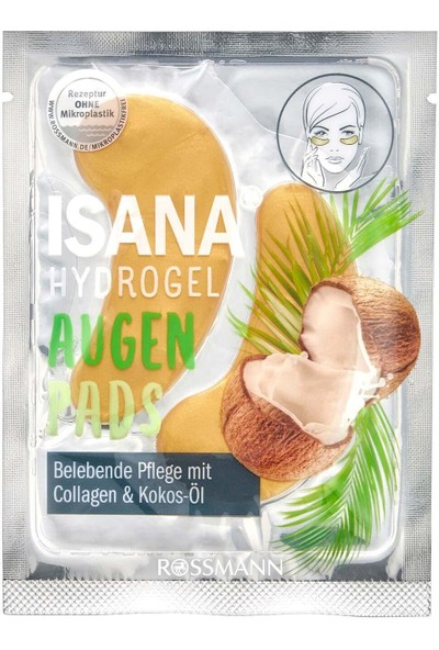 Isana Göz Altı Pedi Hidrojel Kolajen & Hindistan Cevizi Yağı
