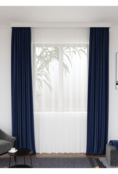 Lüks House Lüks Keten Görünümlü Tül Perde Pilesiz Etek Kurşunlu Beyaz Rengi. EN:100-BOY:240 Lüks House Lüks Keten Görünümlü Tül Perde Pilesiz Etek Kurşunlu Beyaz Rengi. EN:100-BOY:240