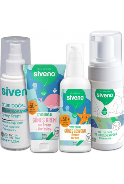 Siveno Çocuk Bakım Seti