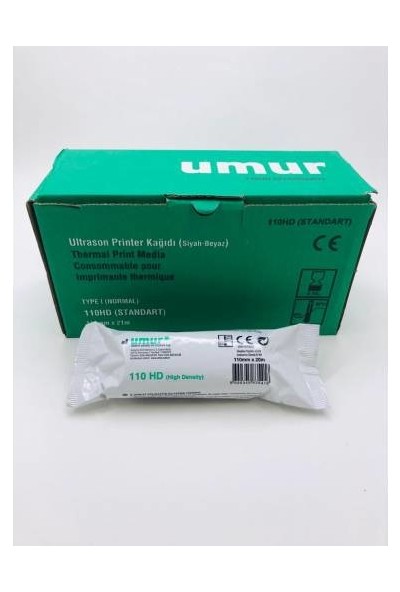 Umur 110 Hd Ultrason Printer Kağıdı 4 Adet Sony ve Mitsubishi Uyumlu
