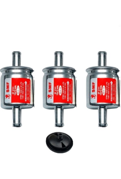 SMF Atiker-Akl-Tartarini-Cangas-Vikars-Mimgas-Zavoli Uyumlu Gaz Filtresi 12-12MM SMF Atiker-Akl-Tartarini-Cangas-Vikars-Mimgas-Zavoli Uyumlu Gaz Filtresi 12-12MM