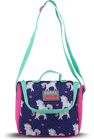Coral High Kız Çocuk Coral High Unicorn Beslenme Çantası 22849