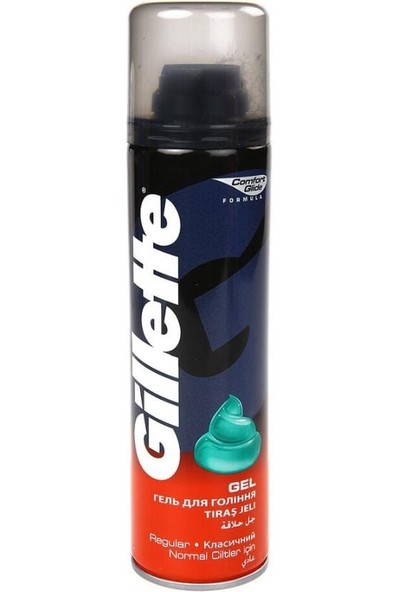 Gillette Gillete Tıraş Jeli Regular Normal 200ML Gillette Gillete Tıraş Jeli Regular Normal 200ML