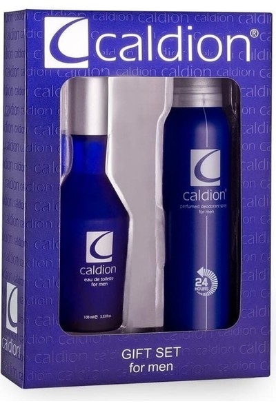 Caldion Classic Parfüm Seti For Men Lacivert 100 ml Caldion Classic Parfüm Seti For Men Lacivert 100 ml