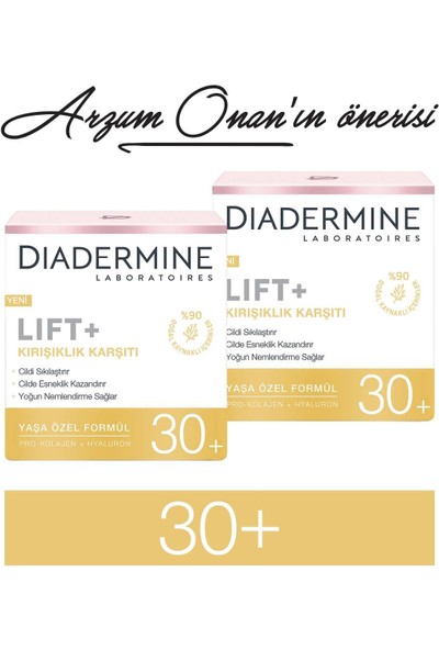 Dıadermıne Kırışıklık Karşıtı Lıft+ 30+Gündüz Kremi x 2 Adet