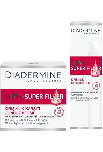 Dıadermıne Lıft+Superfıller Gündüz Kremi + Serum 40 ml Dıadermıne Lıft+Superfıller Gündüz Kremi + Serum 40 ml