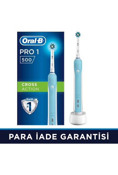 Oral-B Pro 500 Şarj Edilebilir Diş Fırçası Oral-B Pro 500 Şarj Edilebilir Diş Fırçası