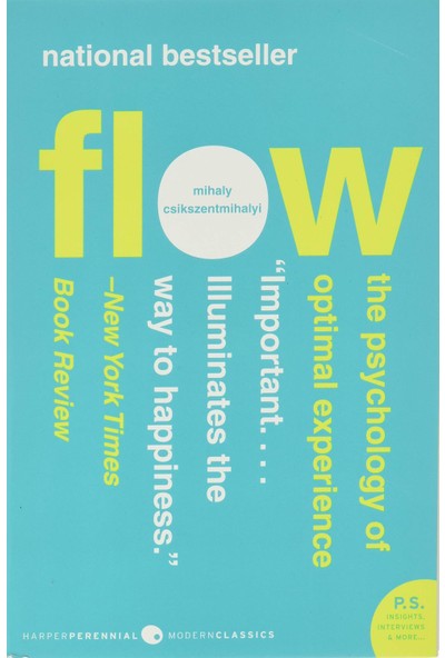 Flow: The Psychology Of Optimal Experience (Yurt Dışından)