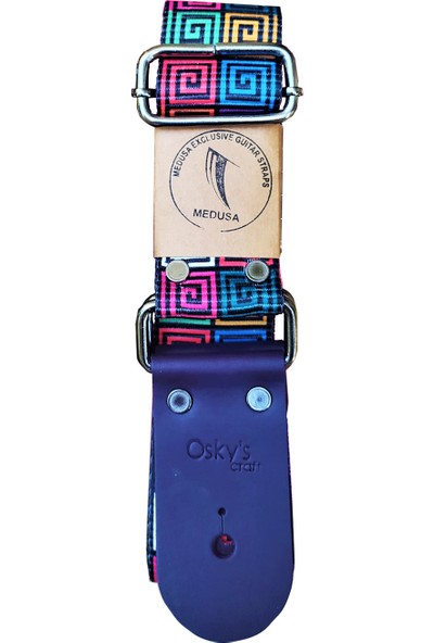 Medusa Strap Raınbow Gitar Askısı
