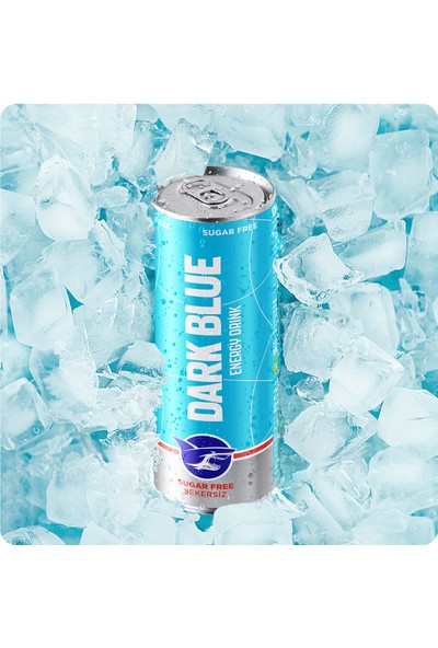 Dark Blue Enerji Içeceği Sugar Free 12 x 250 ml