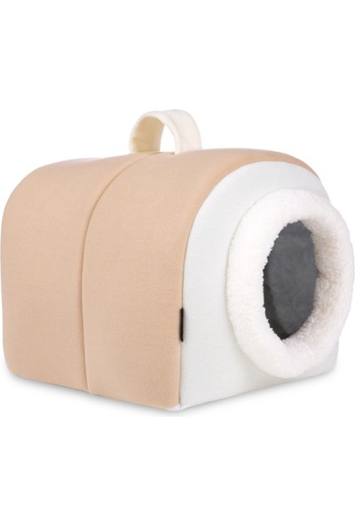Bullcar Kedi Peluş Taşıma Çantası Bej Bullcar Kedi Peluş Taşıma Çantası Bej