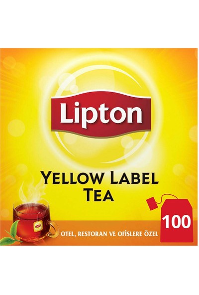 Lipton Yellow Label Bardak Poşet Çay 2 gr 100'LÜ x 6 Paket Lipton Yellow Label Bardak Poşet Çay 2 gr 100'LÜ x 6 Paket