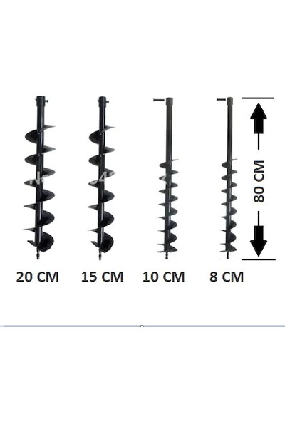 Palmera Toprak Burgu Ucu 15 cm