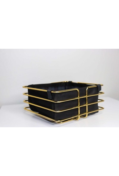 Yakut Lux Gold Siyah Kumaş Paslanmaz Çok Amaçlı Metal Kutu & Ekmeklik & Ekmek Sepeti Yakut Lux Gold Siyah Kumaş Paslanmaz Çok Amaçlı Metal Kutu & Ekmeklik & Ekmek Sepeti
