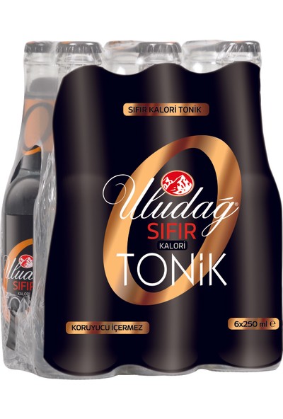Uludağ Tonik Sıfır Şeker 6 x 200 ml